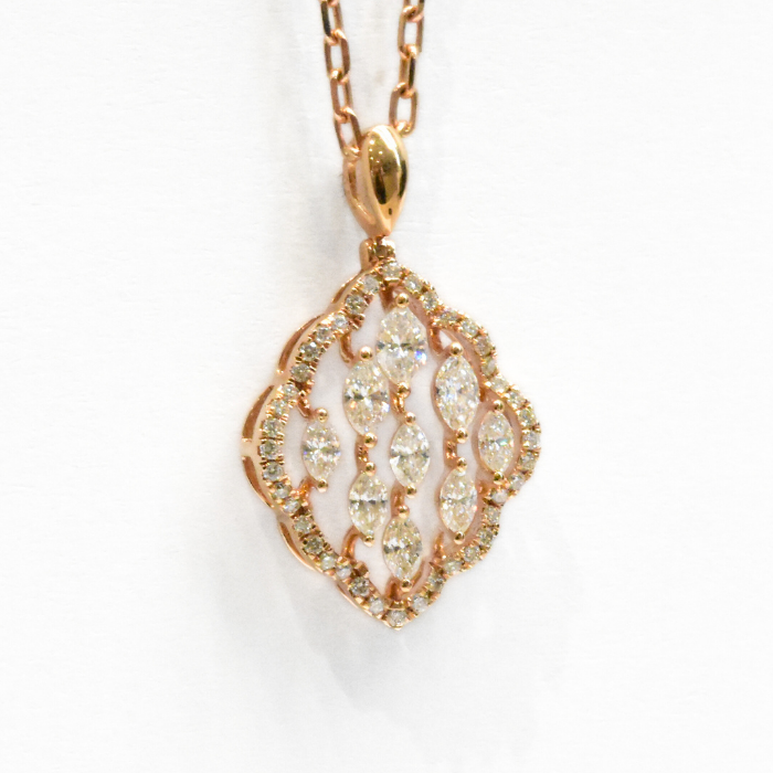 Motiwala Creations. Diamond Necklace
